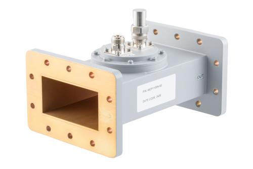WR-340 Waveguide 50 dB Loop Coupler, CPR340F Flange, N Female Coupled ...