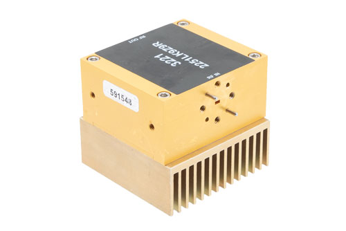 WR-10 Waveguide Power Amplifier, W Band, 92 GHz to 96 Ghz, 24 dB Gain ...