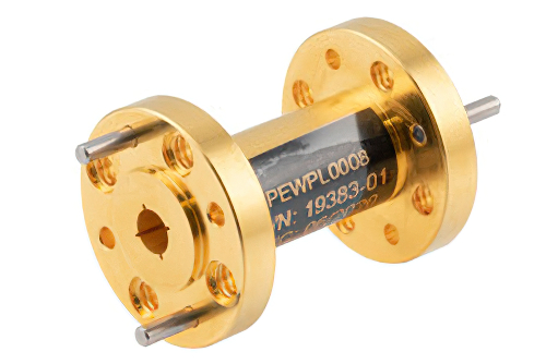57 5 Ghz To 62 5 Ghz Linear To Circular Polarizer V Band 1 1 Axial Ratio 0 141 Inch Circular
