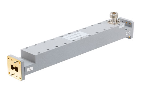 WRD-750 Double Ridge Waveguide 50 dB Broadwall Coupler, N Female ...