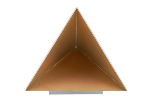 4.3 inches Edge Length, Trihedral Corner Reflector, Gray