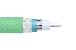 Low Loss Flexible PE-P160LL Coax Cable Triple Shielded with Green FEP ...
