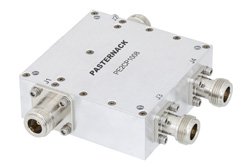 Precision Dual Directional 50 dB N Coupler To 1,000 MHz Rated to 1000 Watts