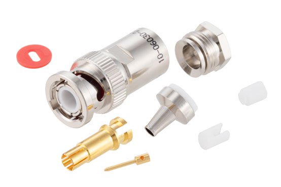 100 Ohm TRB Plug 1553 Connector Crimp/Solder Attachment for 10612 inch ...