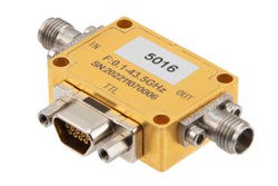 100 MHz to 40 GHz Absorptive Digital Step Attenuator, 15.5 dB, 5 Bits ...