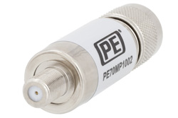 50 Ohm N Male to 75 Ohm F Female Matching Pad Operating From 0.009 MHz ...