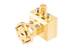 WR-12 Waveguide Power Detector, E Band, 60 GHz to 90 GHz, Positive ...