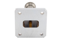 WR-75 Square Type Flange to End Launch N Female Waveguide to Coax ...