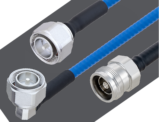 4.3/10 DIN Low PIM Plenum Rated Cable Assemblies