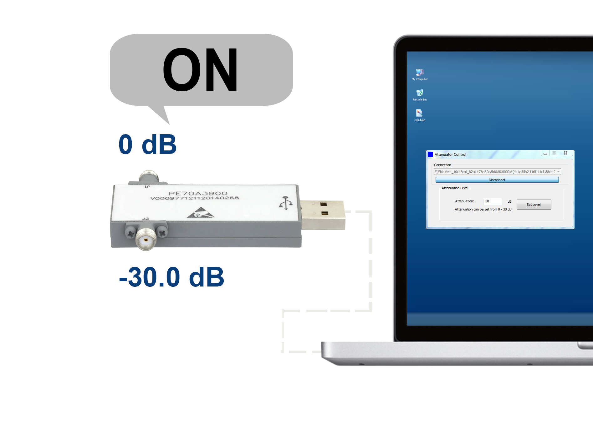 USB Controlled RF Components